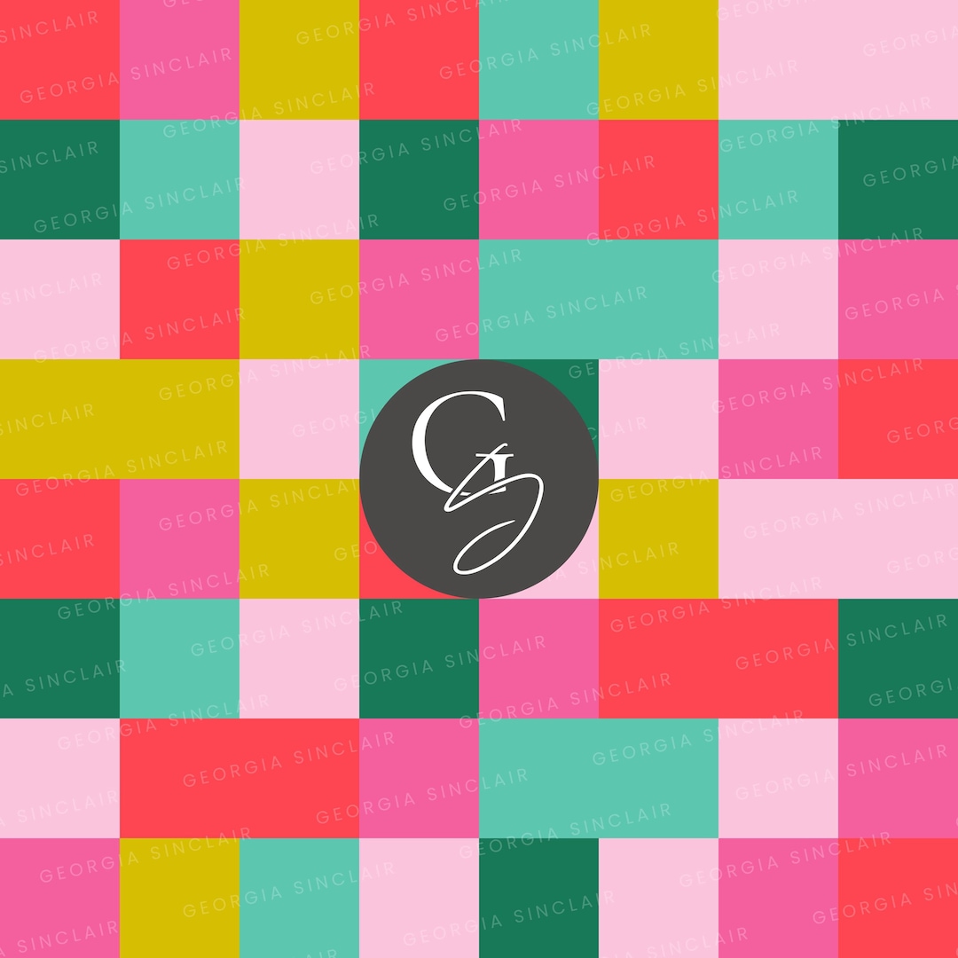 Retro Trendy Checkered Seamless Pattern, Bright Preppy Christmas, Gamer ...