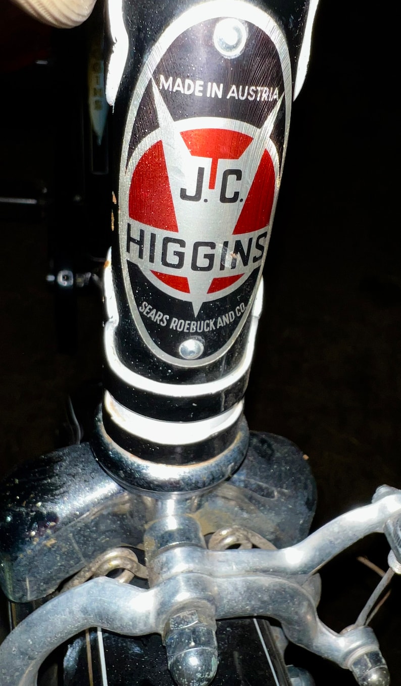 Rare J C Higgins Bike Vintage 1950s Serial/manufac Numbers 503462 ...
