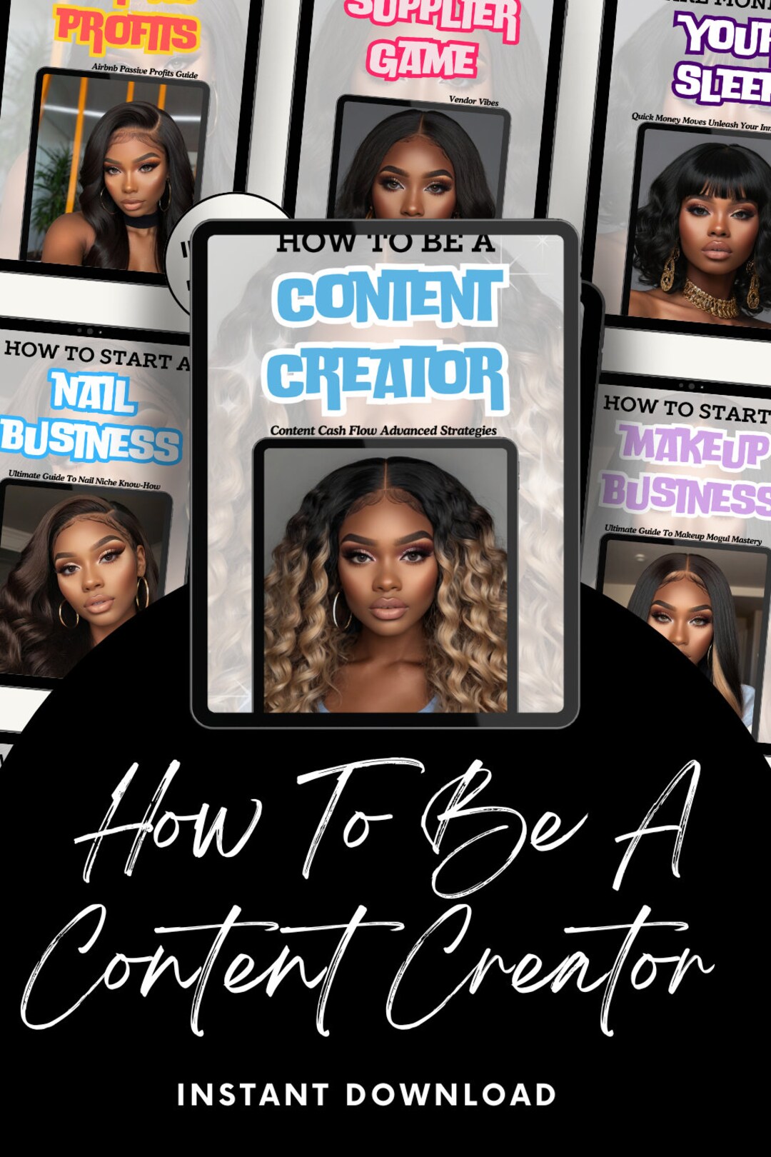 Beginners Guide to Becoming a Content Creator PDF, Ebook, Digital - Etsy