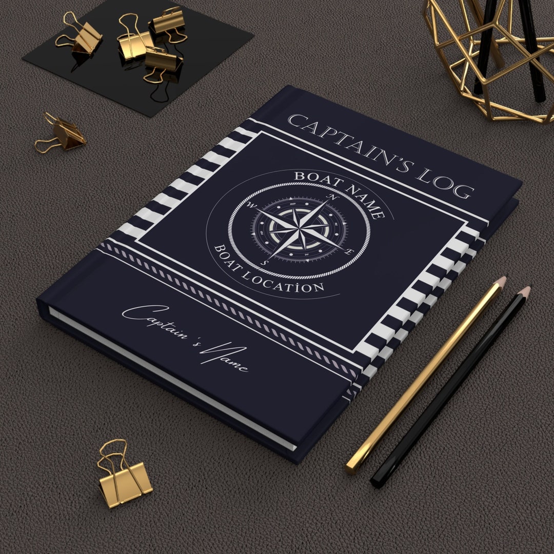 Carnet de bord personnalisé du capitaine : Journal de la navigation de ...