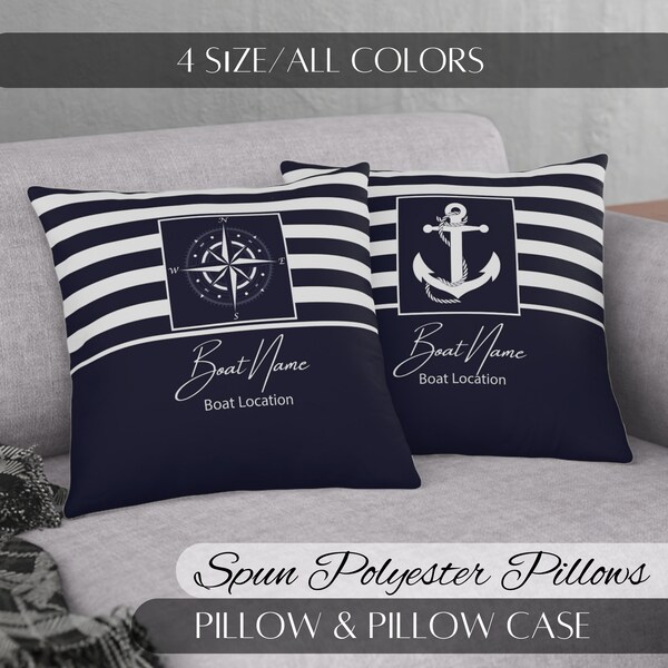 Boat Pillows - Etsy