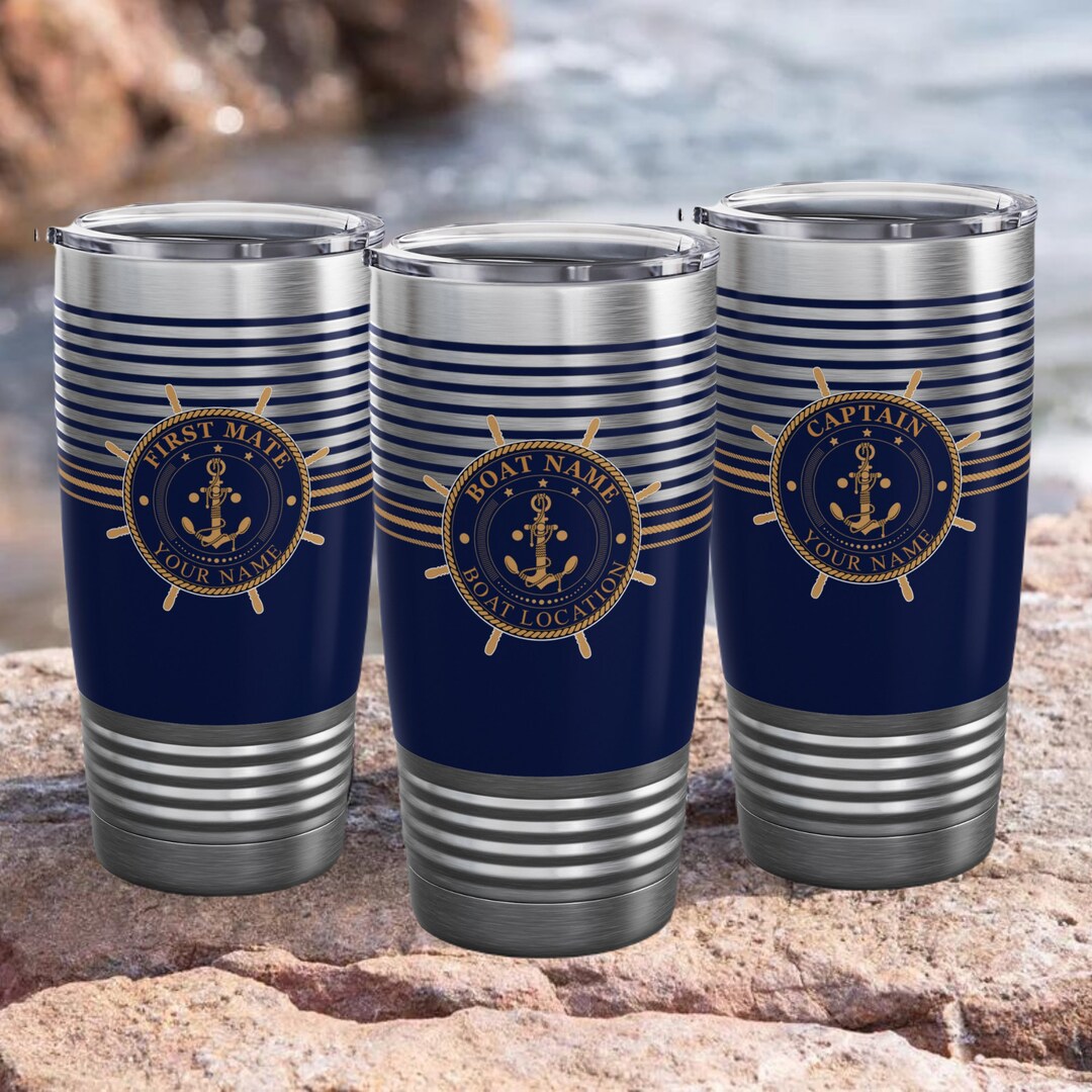Boat Tumbler, Nautical Tumbler, Boat Gifts, Boat Accessories, Gift for ...