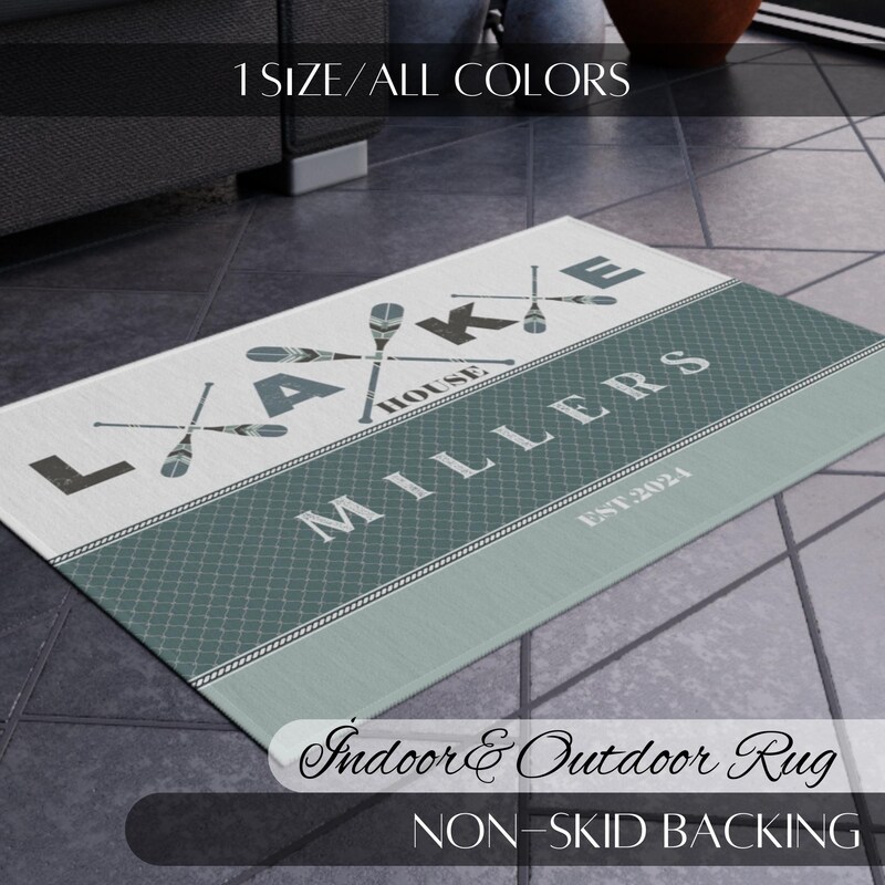 Lake House Doormat - Etsy