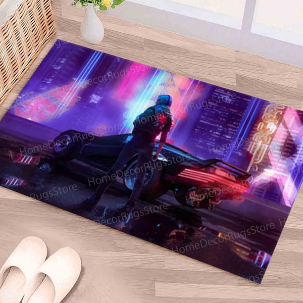 Cyberpunk Carpet - Etsy