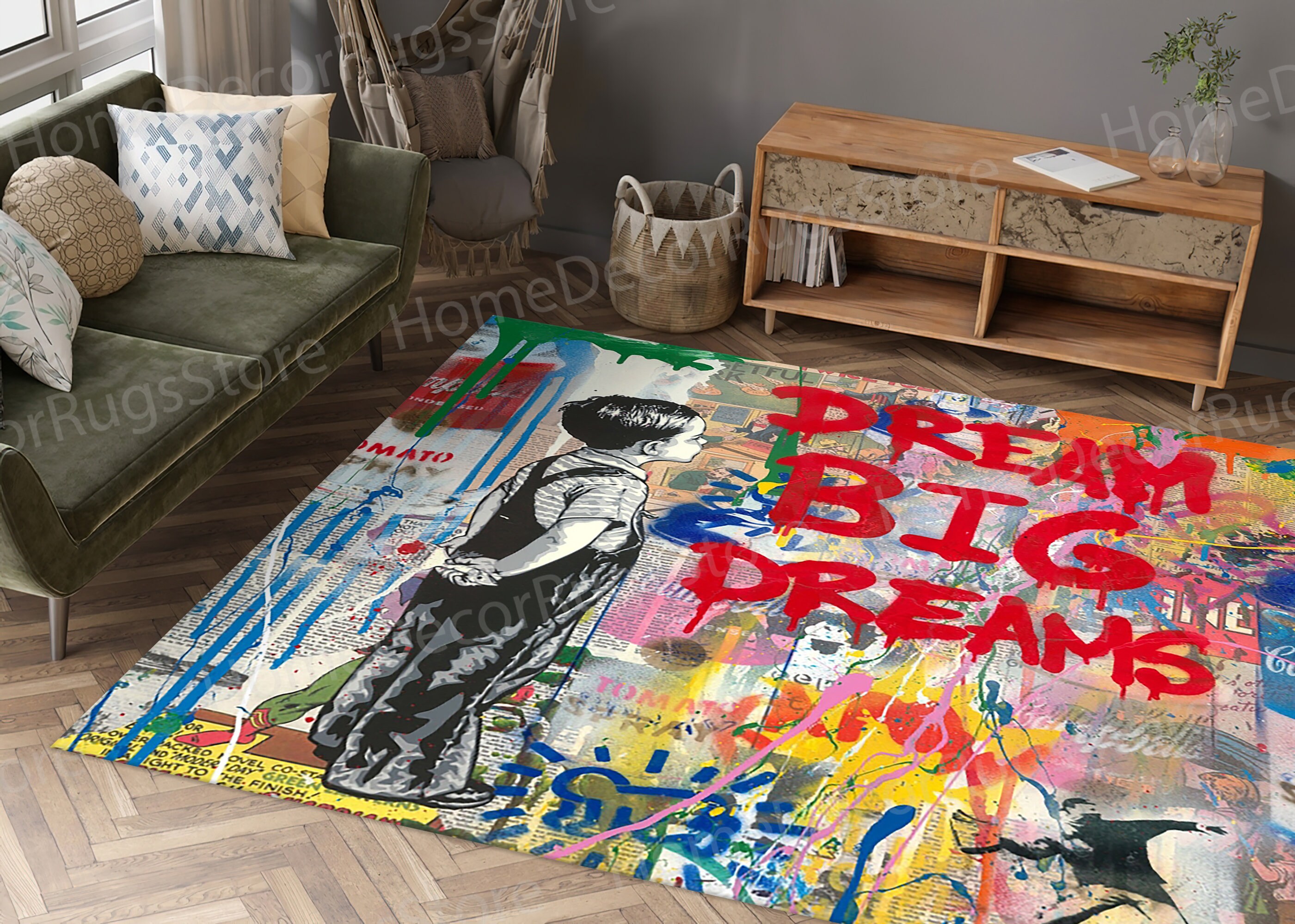 Graffiti Rug Graffiti Boy Rugs Outdoor Rugs Gift for the - Etsy Canada