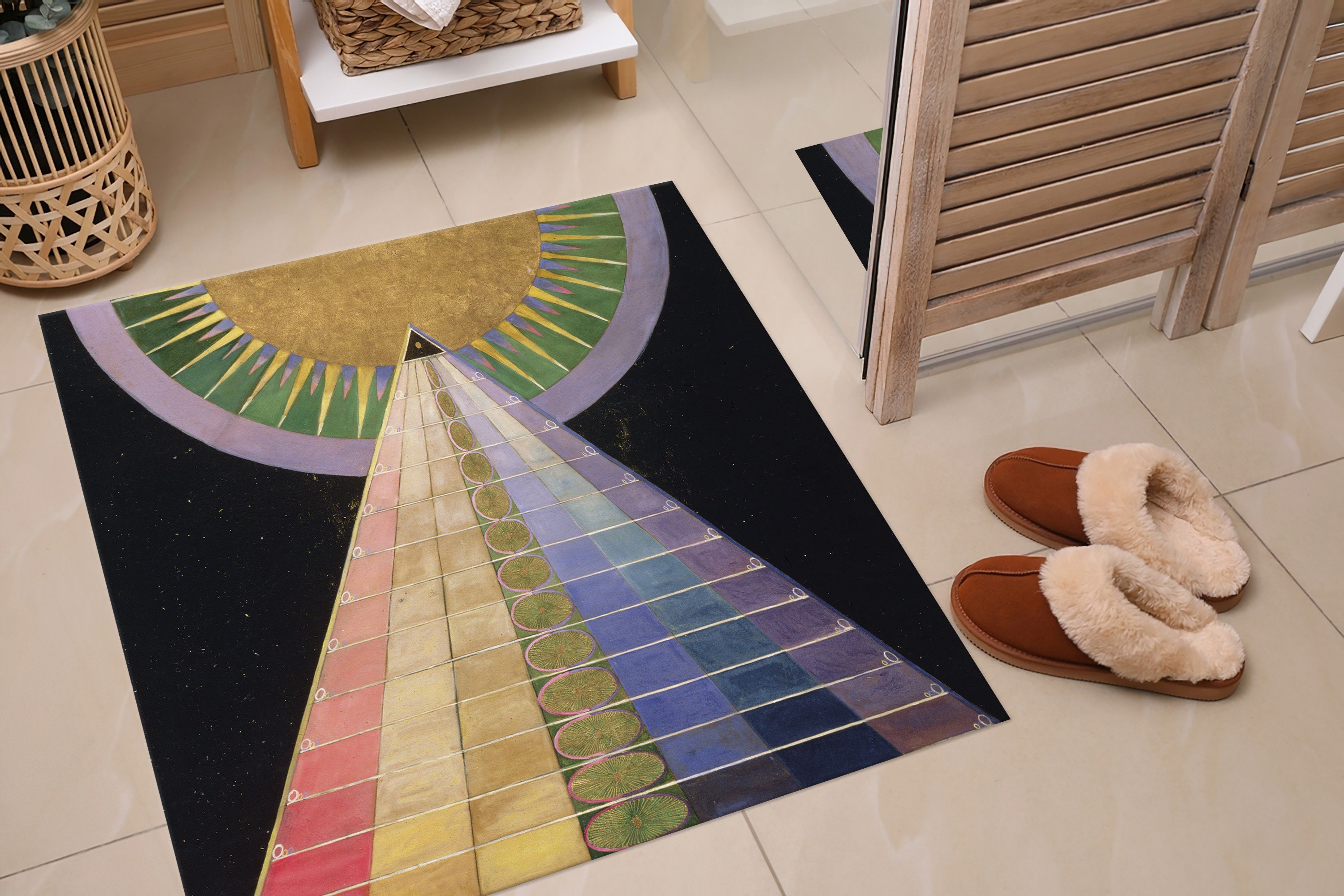 Hilma Af Klint Altarpiece Rug, Hilma Af Klint Rug, Group X Rug ...