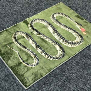 Bathroom Rug, Modern Rug, Animal Rug, Cute Rugs, Front Door Rugs, Snake ...