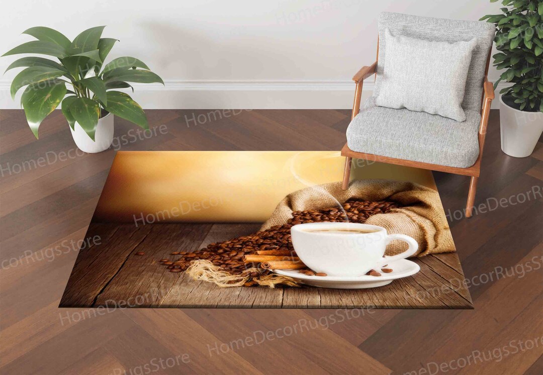 Coffee Kitchen Decor Rugs, Popular Rugs, Bedroom Rug, Coffee Rugs, Anti ...