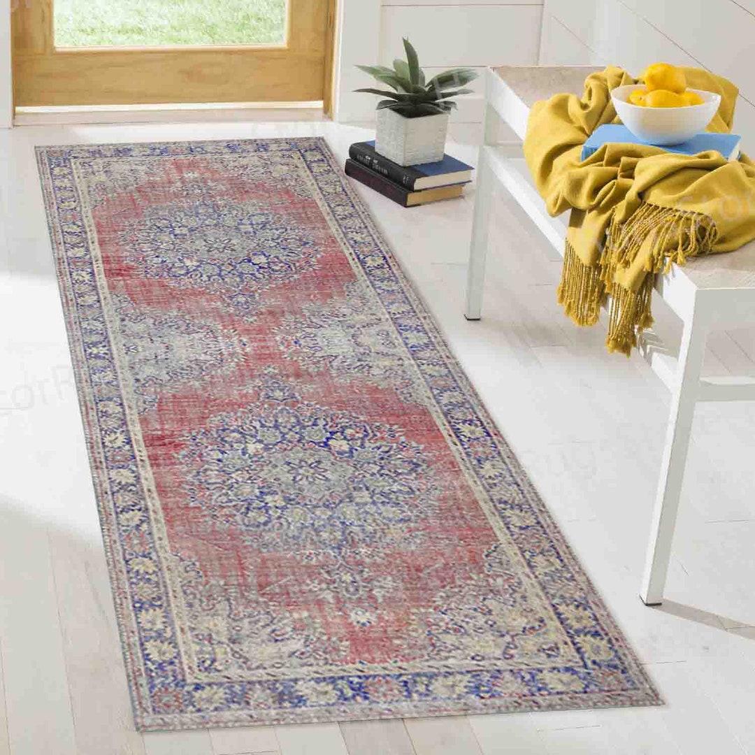 Saloon Rugs, Red Rugs, Boho Rug, Runner Rugs, Front Door Rug, Moroccan ...