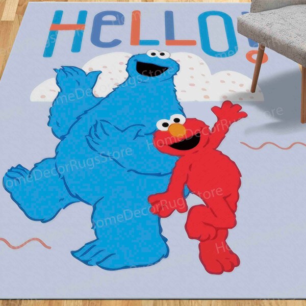 Cookie Monster Rug - Etsy
