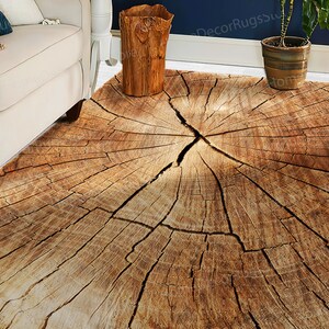 Tree Ring Rug, Corridor Rugs, Modern Rugs Office Rug, Farmhouse Rugs ...
