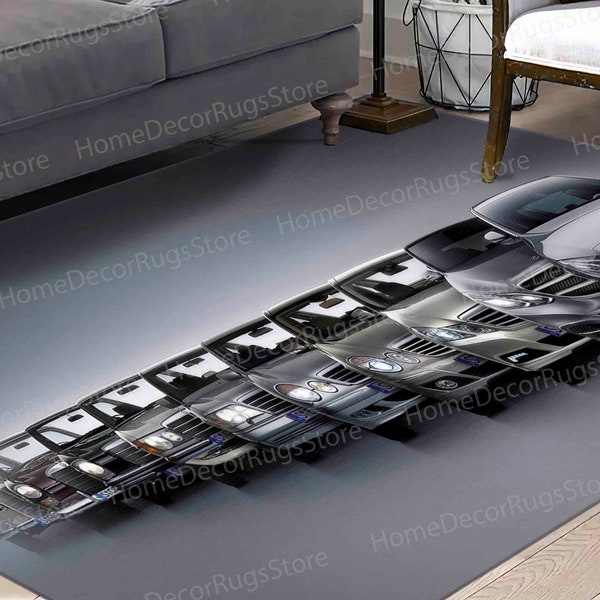 Mercedes Car Rug - Etsy