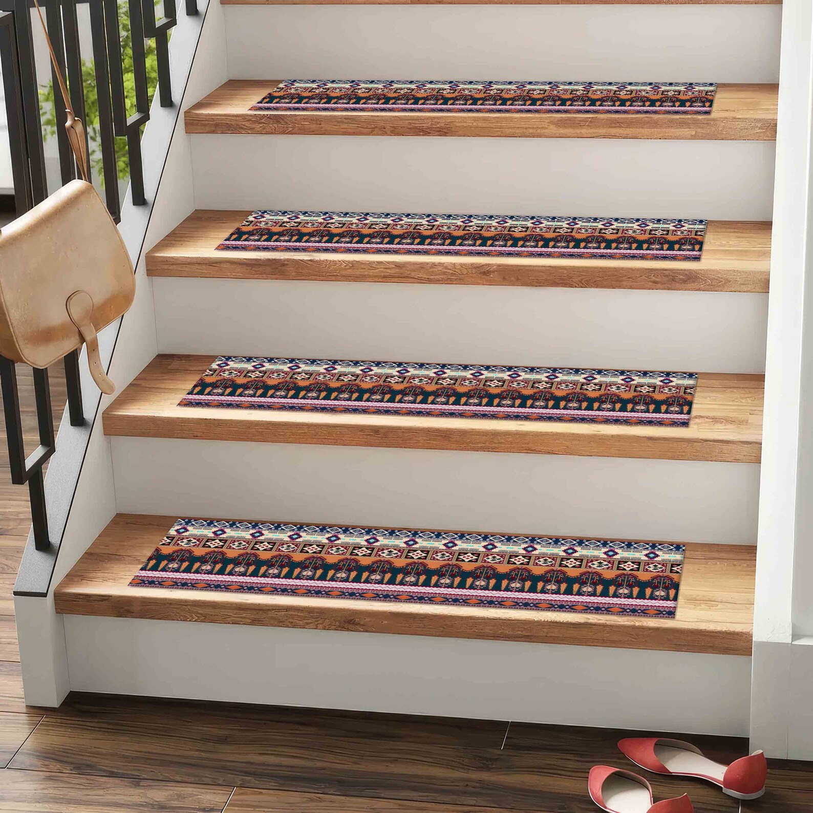 Step Rug, Ethnic Pattern Rug, Trendy Rug, Navajo Rug, Modern Rug ...