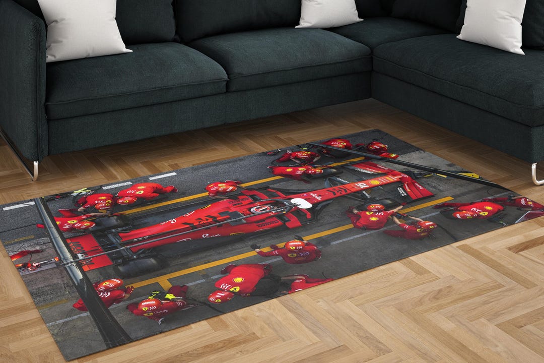 Charles Leclerc Rugs, Ferrari Formula 1 Rugs, F1 Charles Leclerc Rug ...