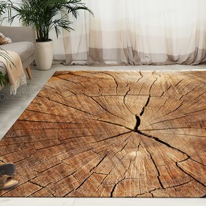 Tree Ring Rug, Corridor Rugs, Modern Rugs Office Rug, Farmhouse Rugs ...
