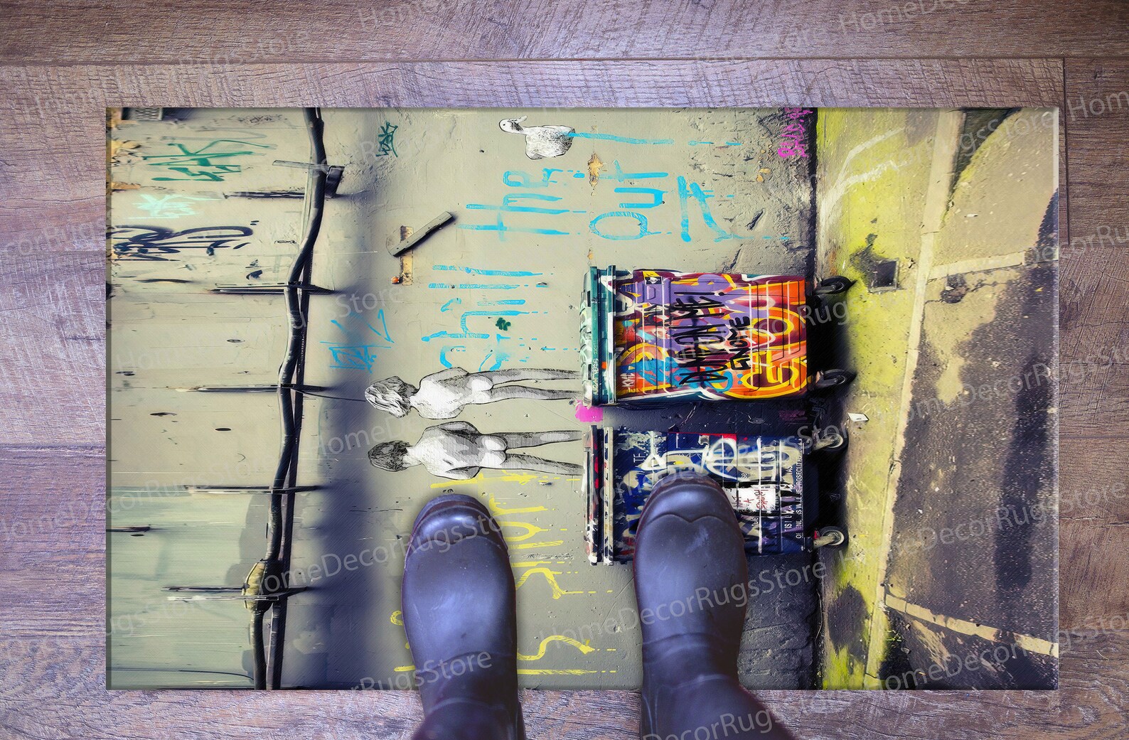 Banksy Peeing Boys Rugs Banksy Boy Rugs Naked Boys Rug - Etsy