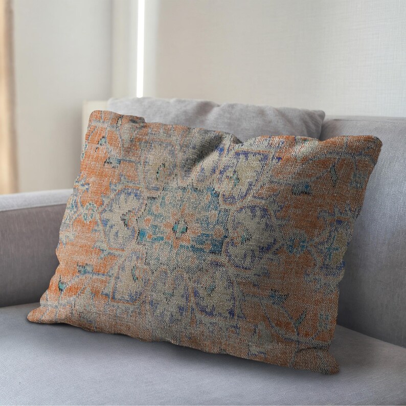 Blue Pillow Cover, Oriental Pillow, Gift for Him, Cushion Cover, Home ...