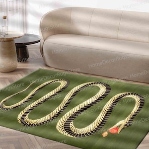 Bathroom Rug, Modern Rug, Animal Rug, Cute Rugs, Front Door Rugs, Snake ...