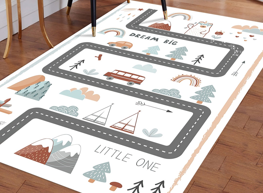 Kids Traffic Rugs, Kids City Rugs, Road Rugs, Children Rug, Pattern Rug ...