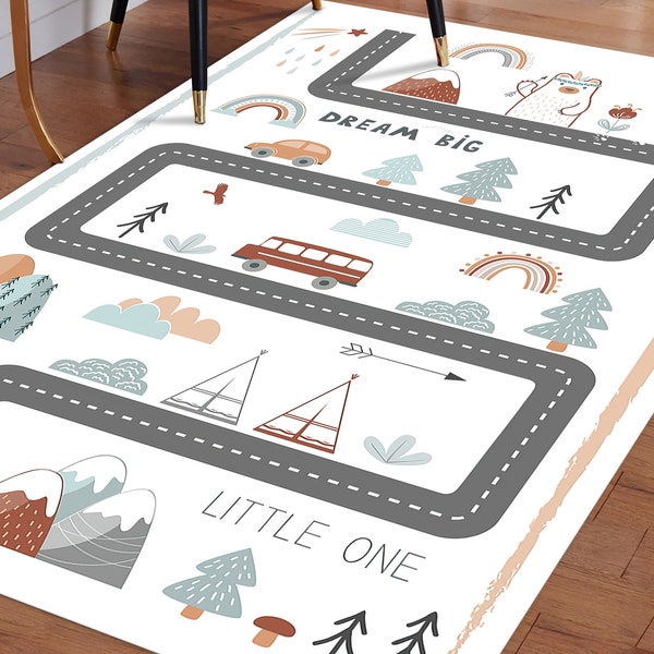 Car Road Rug - Etsy