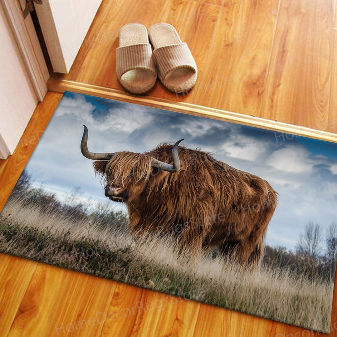 Customs Rug, Wedding Rug, Outdoor Rug, Personalized Gifts, Bull Rugs ...