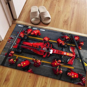 Charles Leclerc Rugs, Ferrari Formula 1 Rugs, F1 Charles Leclerc Rug ...