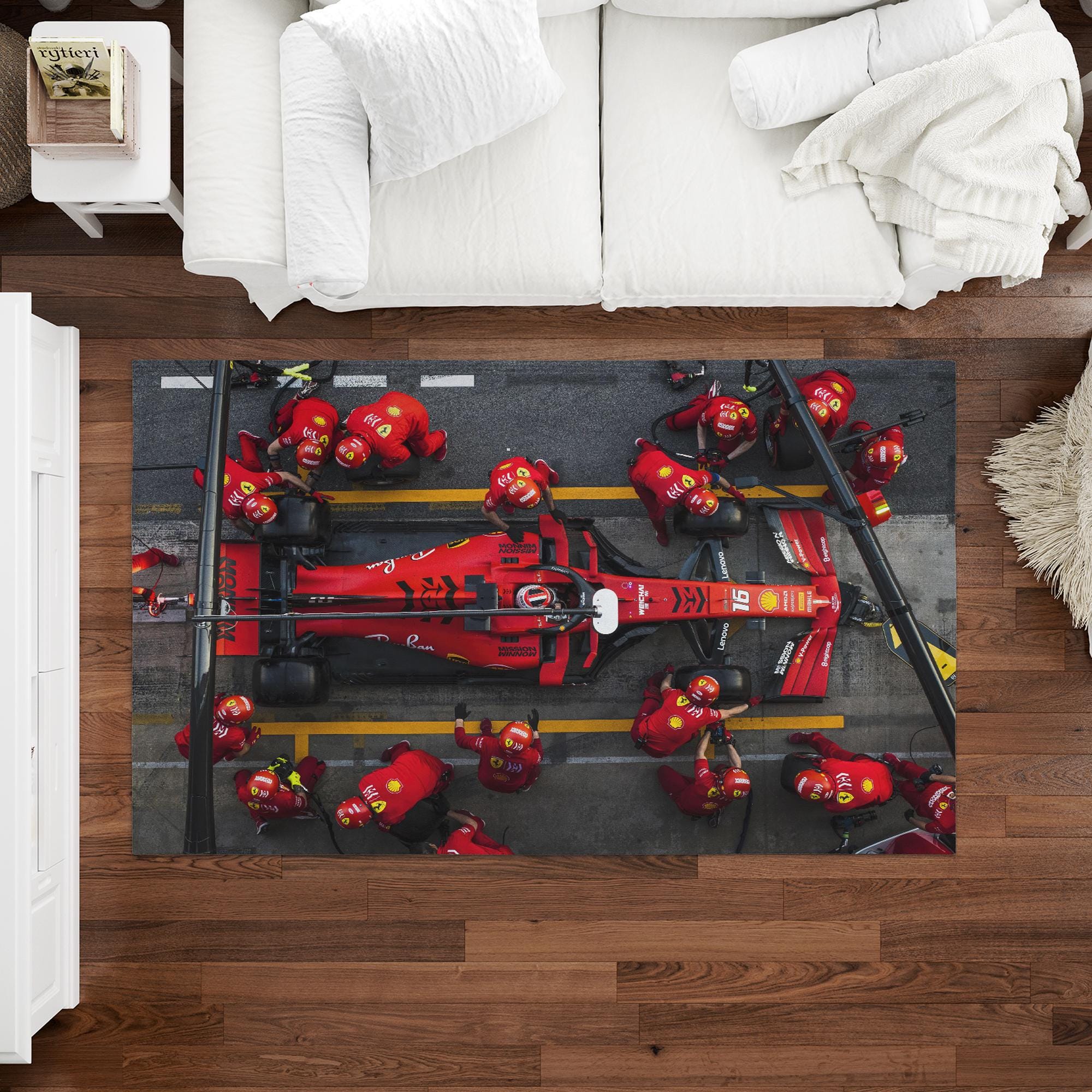 Charles Leclerc Rugs, Ferrari Formula 1 Rugs, F1 Charles Leclerc Rug ...
