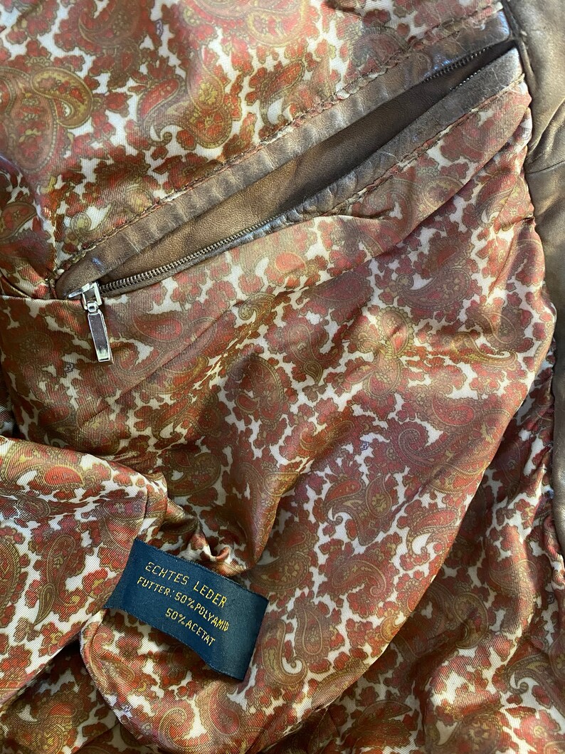 Мужская кожаная куртка Great Seal of the States of Oklahoma VTG 1907 S ...