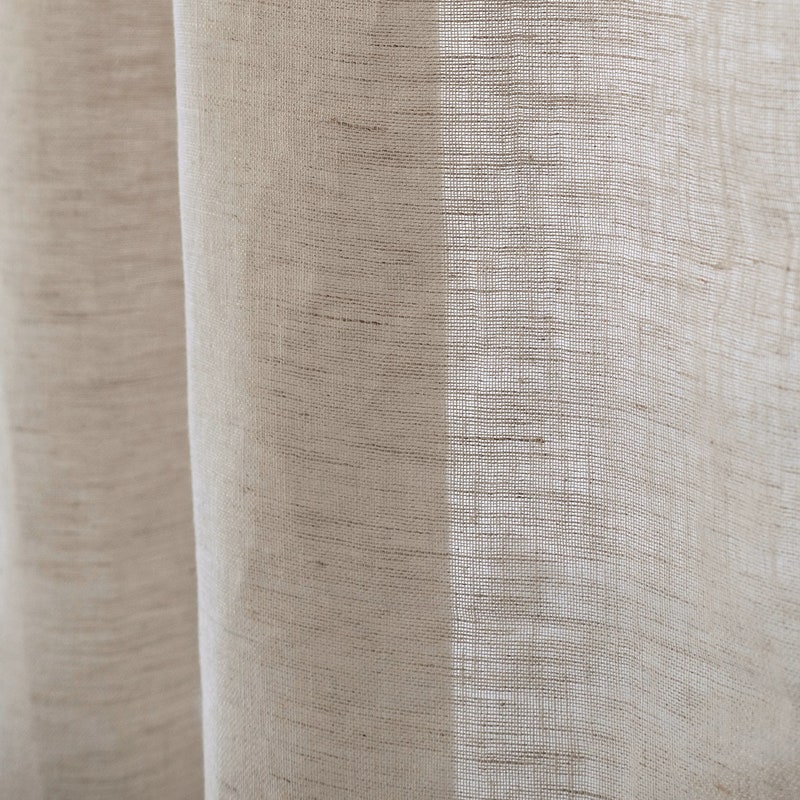 Sheer Cotton Curtains - Etsy