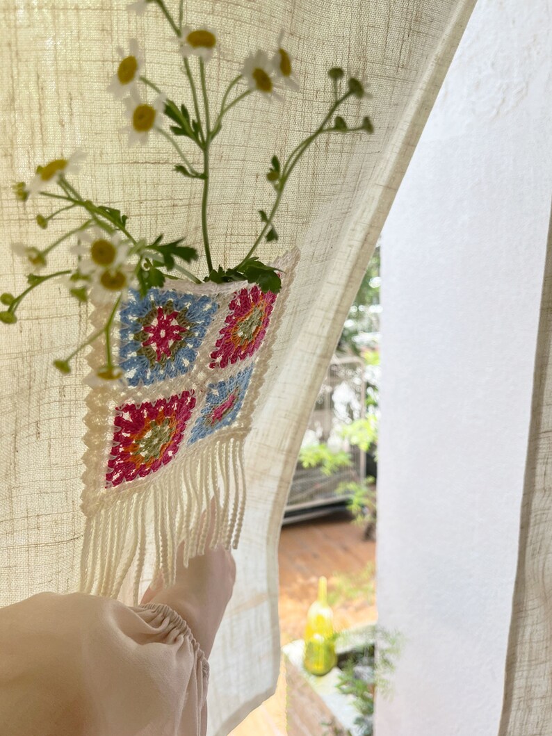Brenda Linen Noren Curtain, Linen Noren Drape, Door Curtain, Long Noren ...