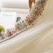 Sykes Linen Sheer Curtain With Colorful Trim, Kids Room Curtain ...