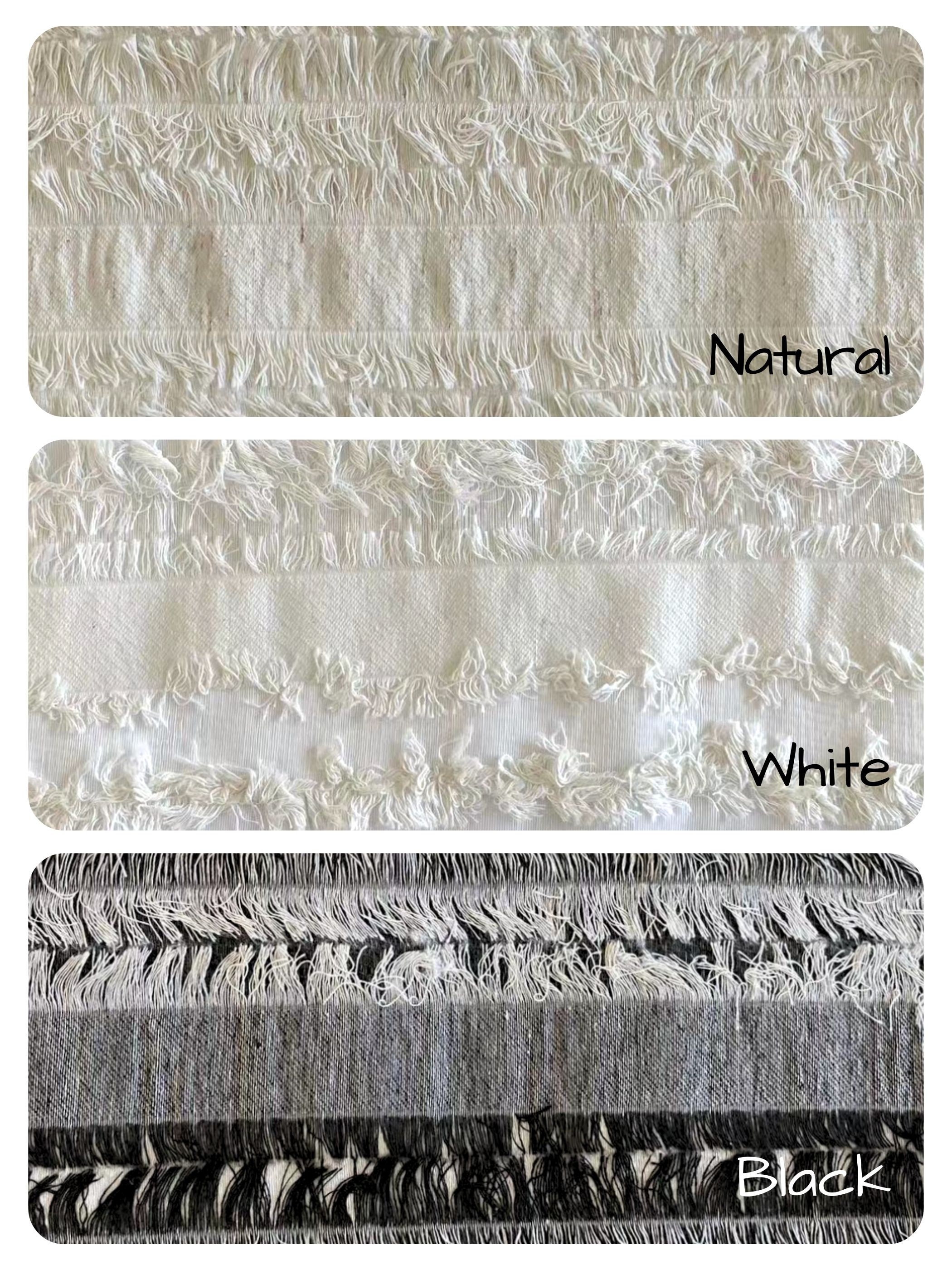 Ramos Cotton Sheer Curtain, 3 Colors, Linen Cotton Curtain, Natural ...