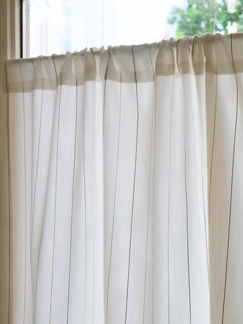 Amber Door Curtain, Two Tone Noren Drapes, Door Curtain, Long Noren ...