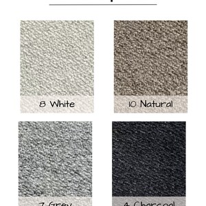 Teo Linen Blackout Curtain, 4 Colors, Natural Curtain, Custom Curtain ...