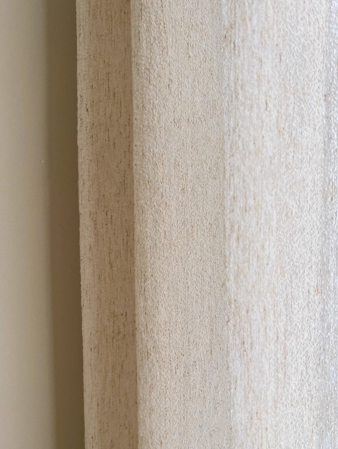 Libbie Textured Linen Sheer Curtain, Natural Curtain, Custom Curtain ...