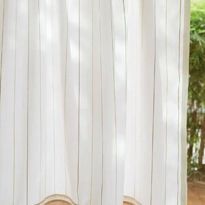 Amber Door Curtain, Two Tone Noren Drapes, Door Curtain, Long Noren ...