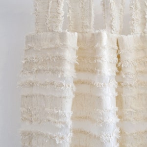 Ramos Cotton Sheer Curtain, 3 Colors, Linen Cotton Curtain, Natural ...