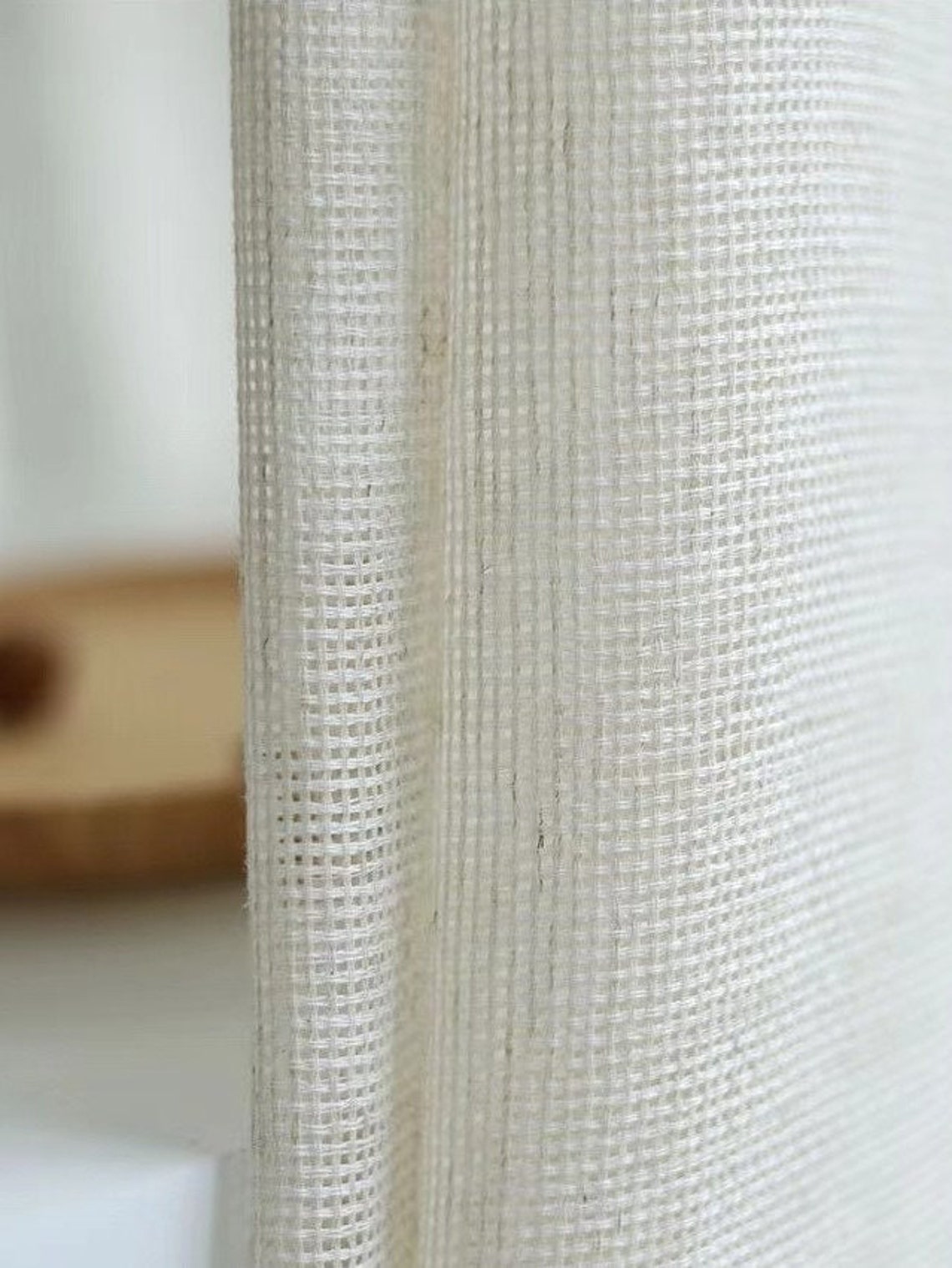 Tiernan Linen Curtain Natural Curtain Custom Curtain Panel - Etsy UK
