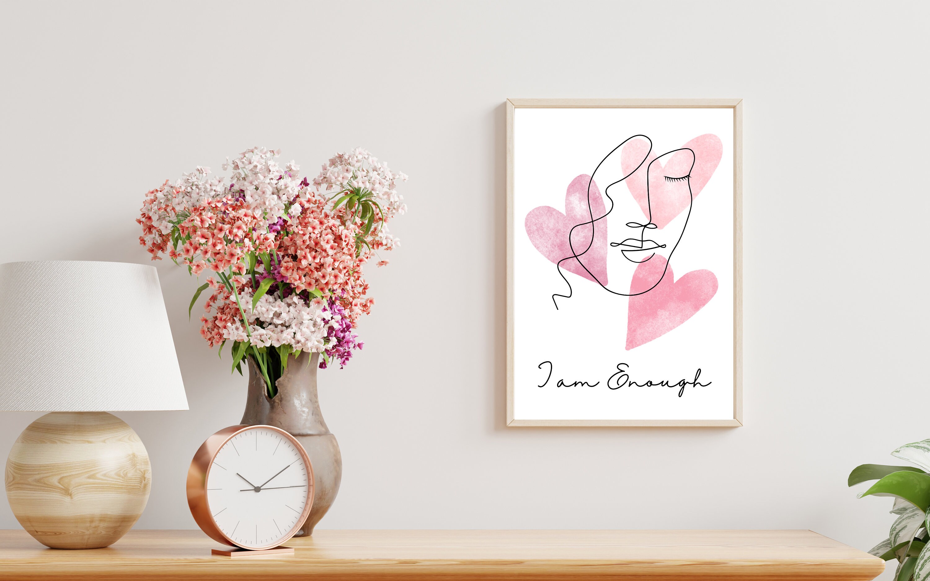 Woman Face Sketch, Female Poster, Minimalist Print, Woman Line Drawing ...