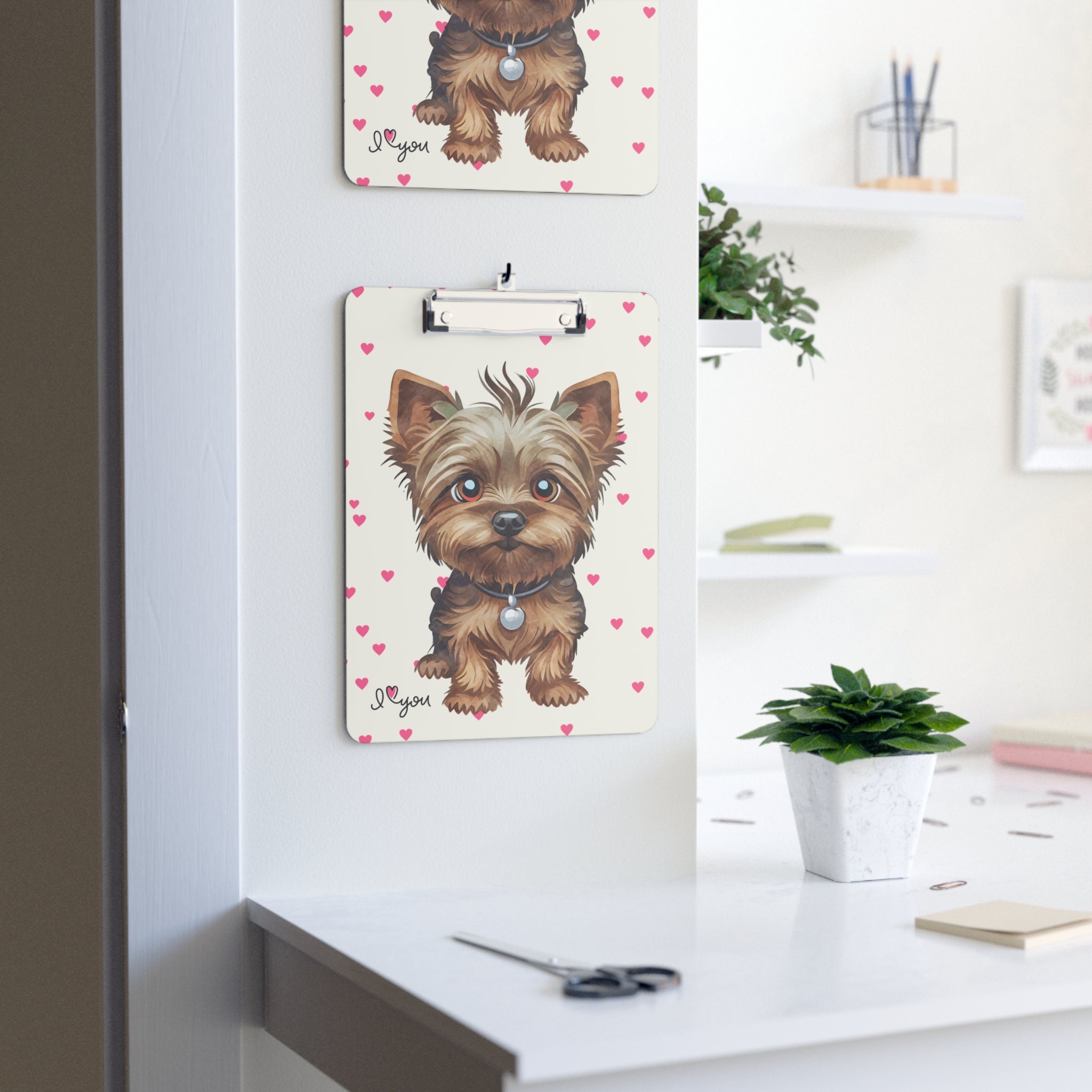 Custom Clipboard With Yorkshire Terrier Custom Dog Teacher - Etsy