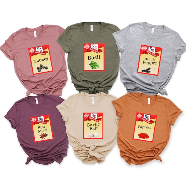 Spice Labels for T Shirts - Etsy
