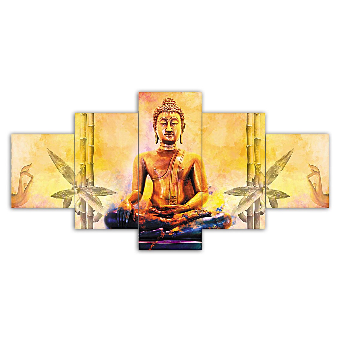 Set of Five Wall Painting for Home Decoration , Paintings for Living ...