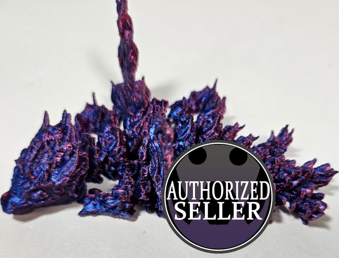 Articulated Cinderwing Phoenix Baby Dragon 3D Printed Fantasy - Etsy