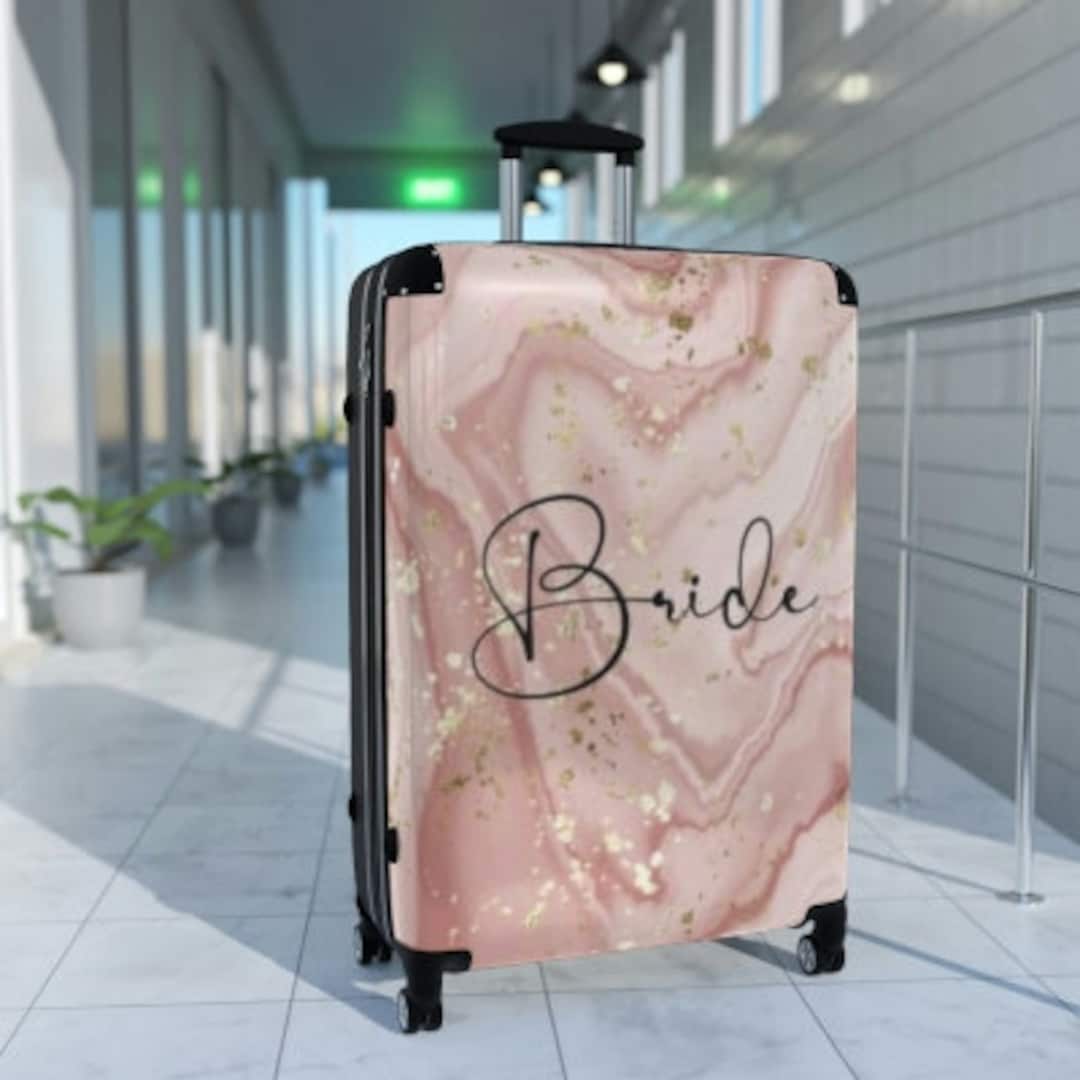 Personalized Bride Suitcase Luggage Gift for Her Gift for - Etsy