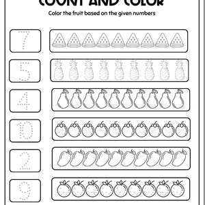 Counting to Ten - Etsy