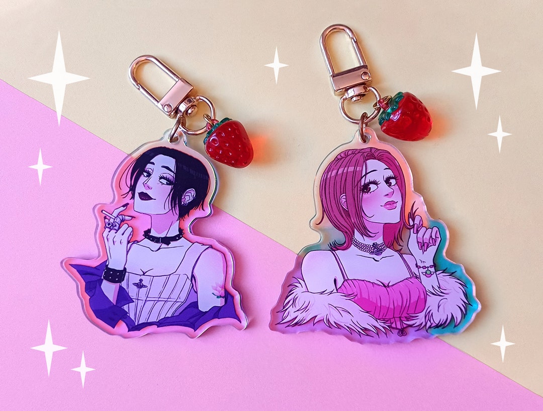 Nana Keychain in Holographic Acrylic Nana Osaki Nana Komatsu Hachi ...