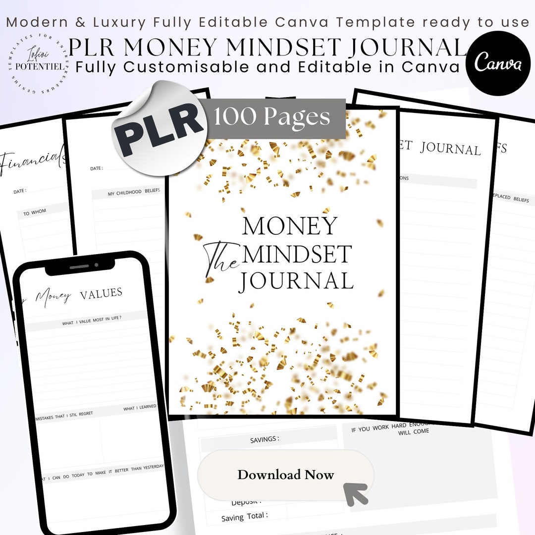 Plr/resell Template Done for You Template Luxury Money - Etsy