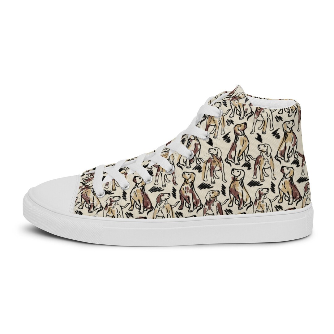 Men’s Labrador Retriever Dog High Top Canvas Shoes - Etsy