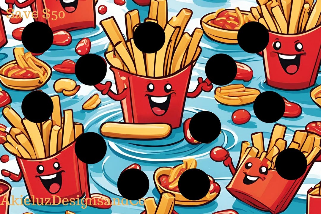French Fry and Ketchup Pool Party Savings Challenge - Dive in for a ...