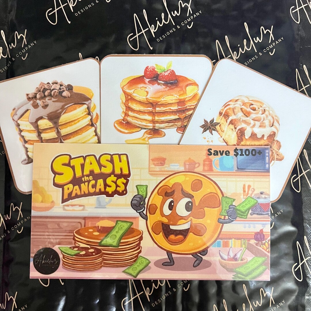 Stash That Pancass Tuck Away the Pancakes Box Adventure // Savings Box ...
